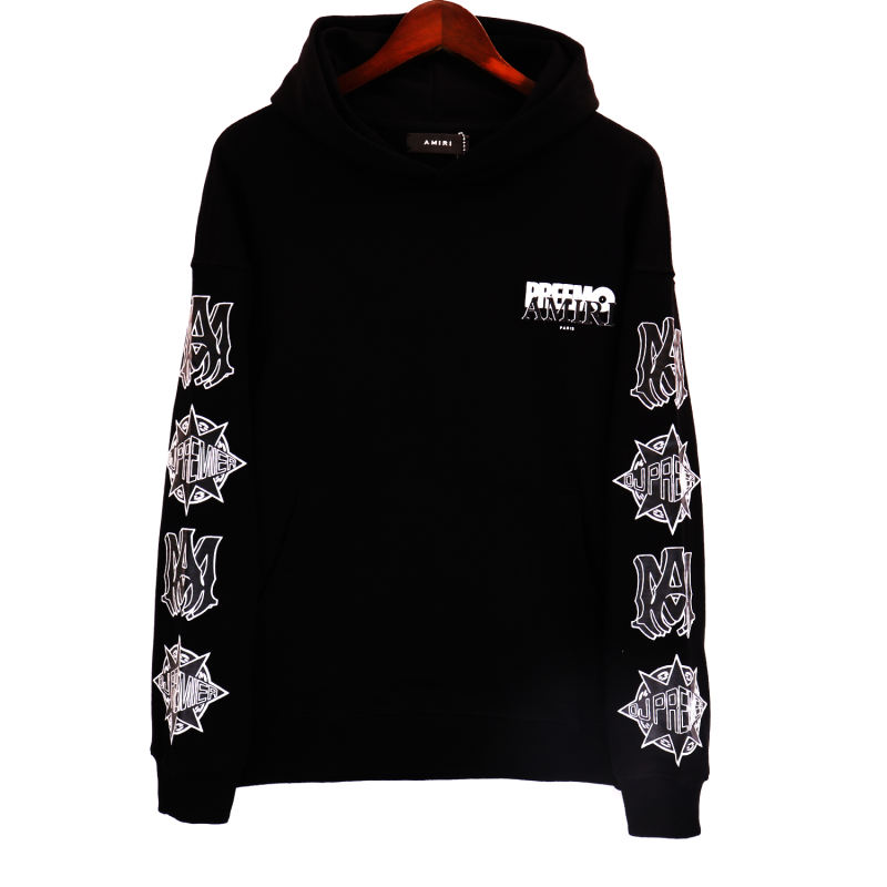 Amiri Preemo Amiri Hoodie Black