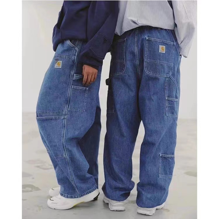 Carhartt x INVINCIBLE jeans blue