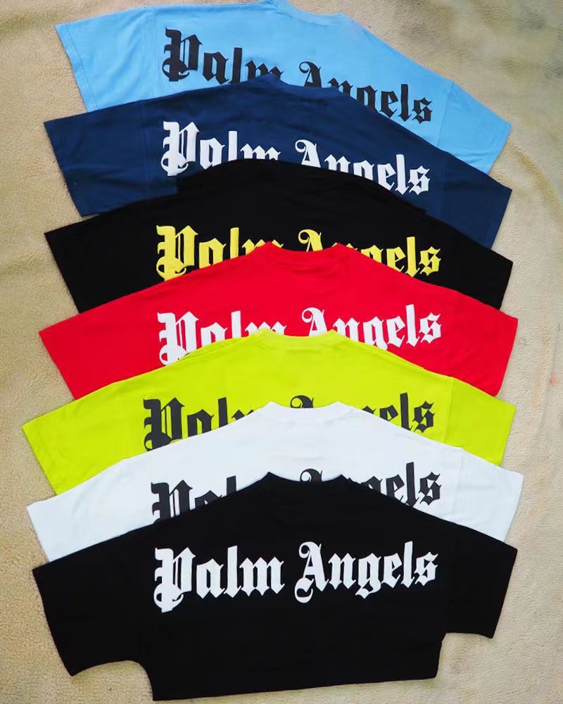 Palm Angels Letters on Back Shirts
