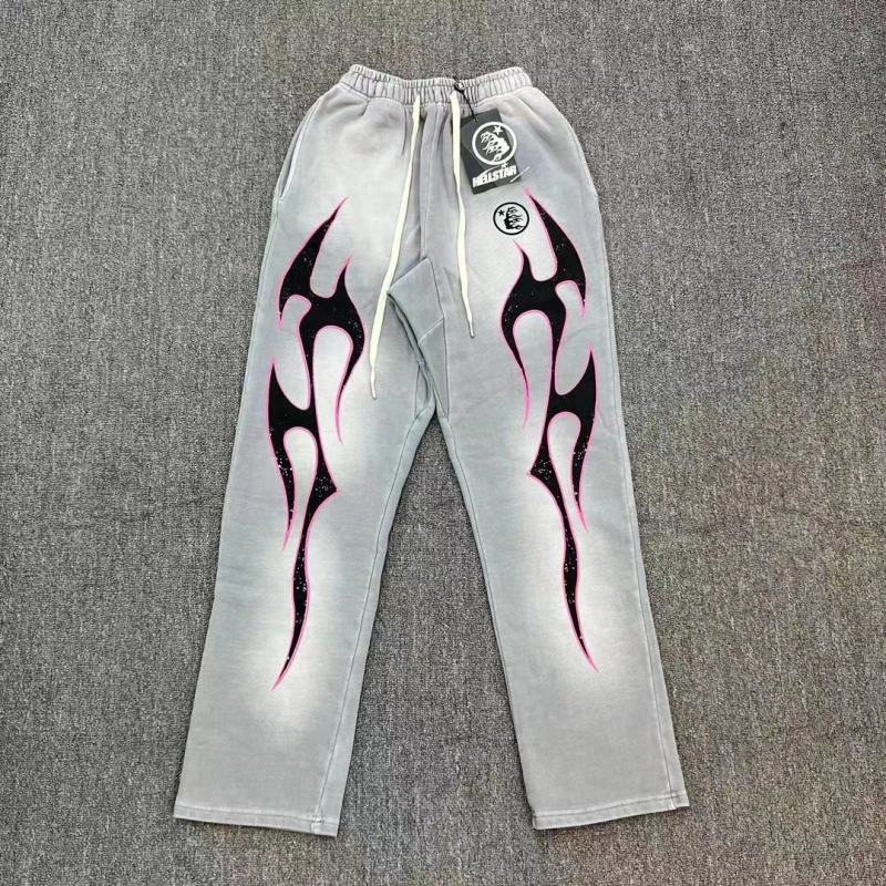 Hellstar Pink Hellstar Fragment Hoodie And Pants
