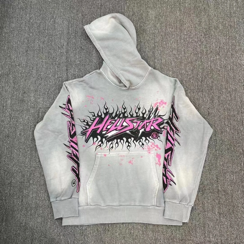 Hellstar Pink Hellstar Fragment Hoodie And Pants