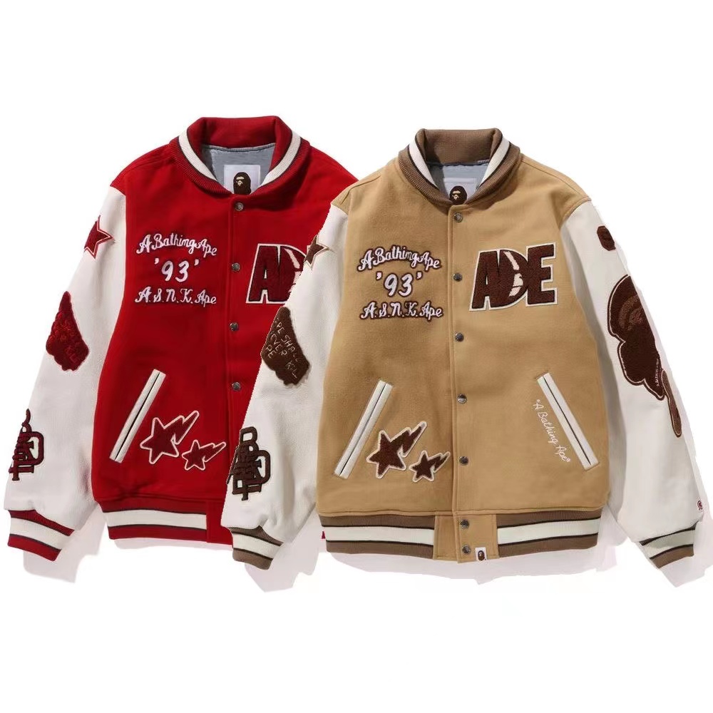Bape coca-cola baseball jacket 7 styles