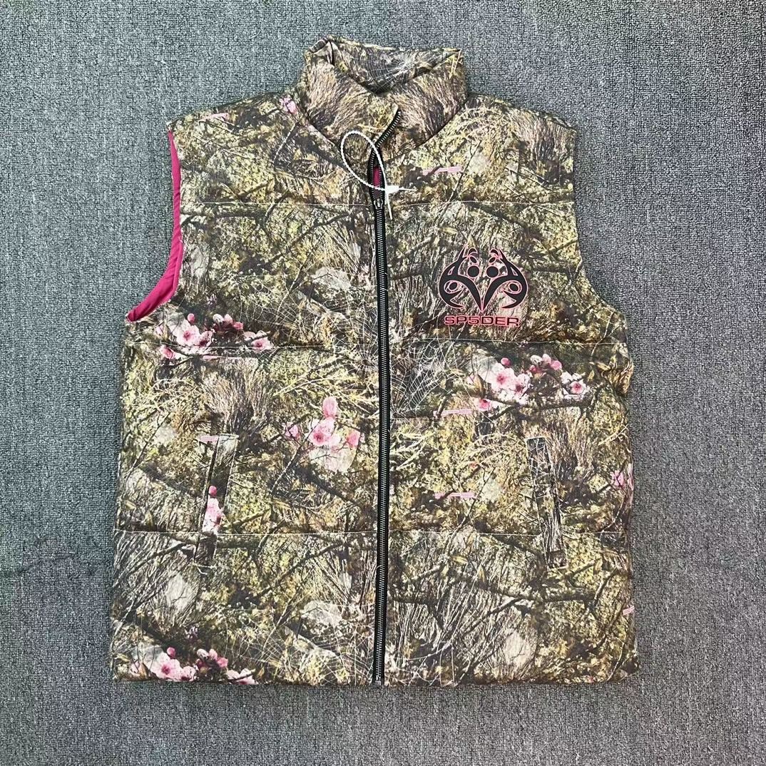 Sp5der Worldwide Real Tree Puffer Vest