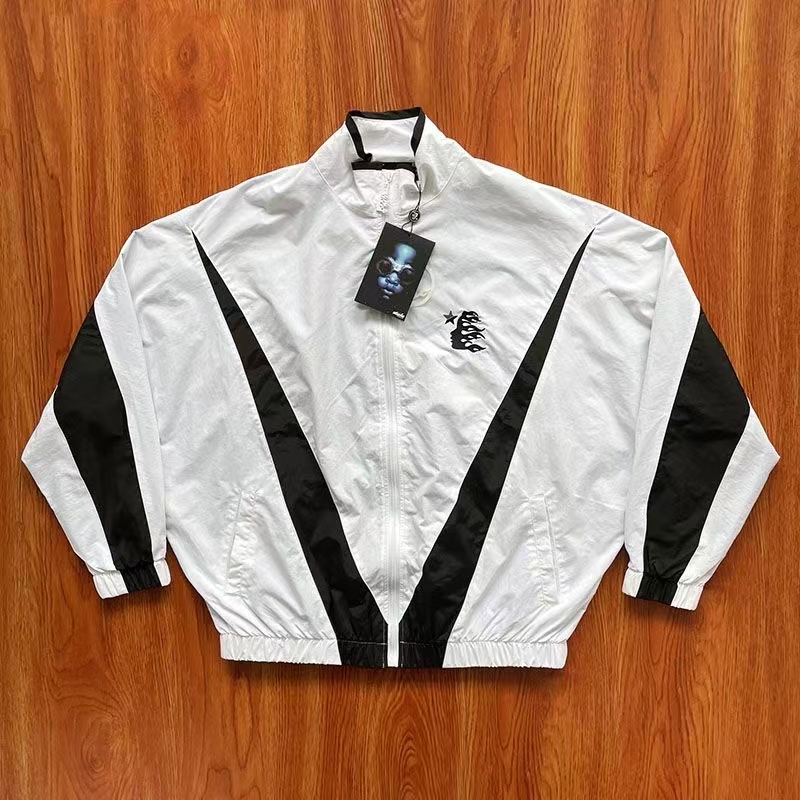Hellstar Thriller White And Black Jacket Pants