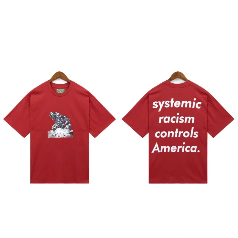 Denim Tears Systemic Racism Controls America Shirts