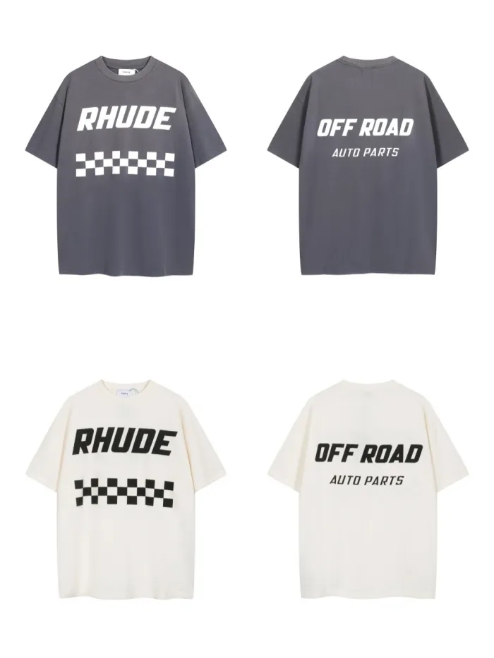 Rhude racing championship stretch tee 2 colors
