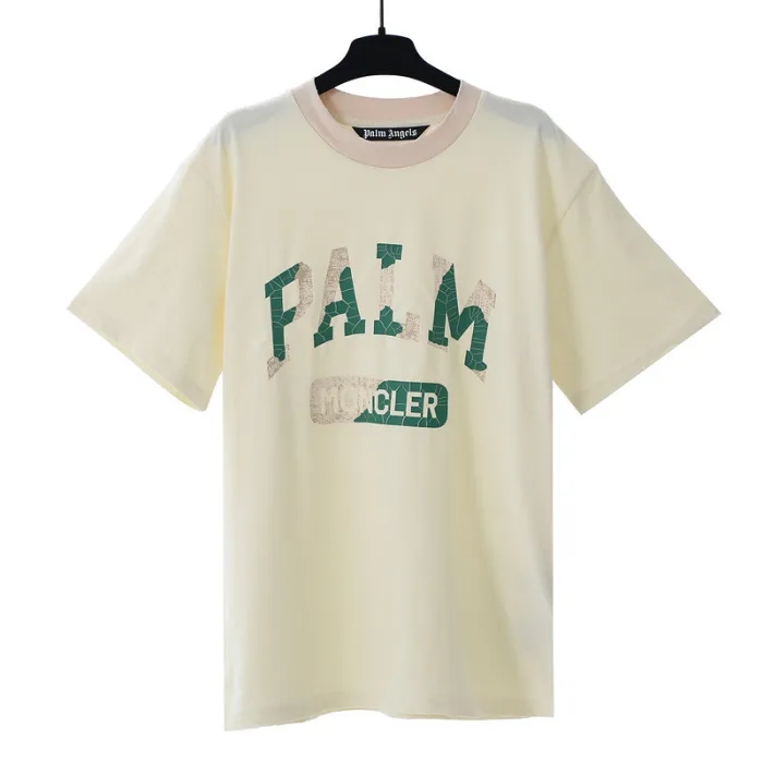 Palm Angles Cracked color letter tee
