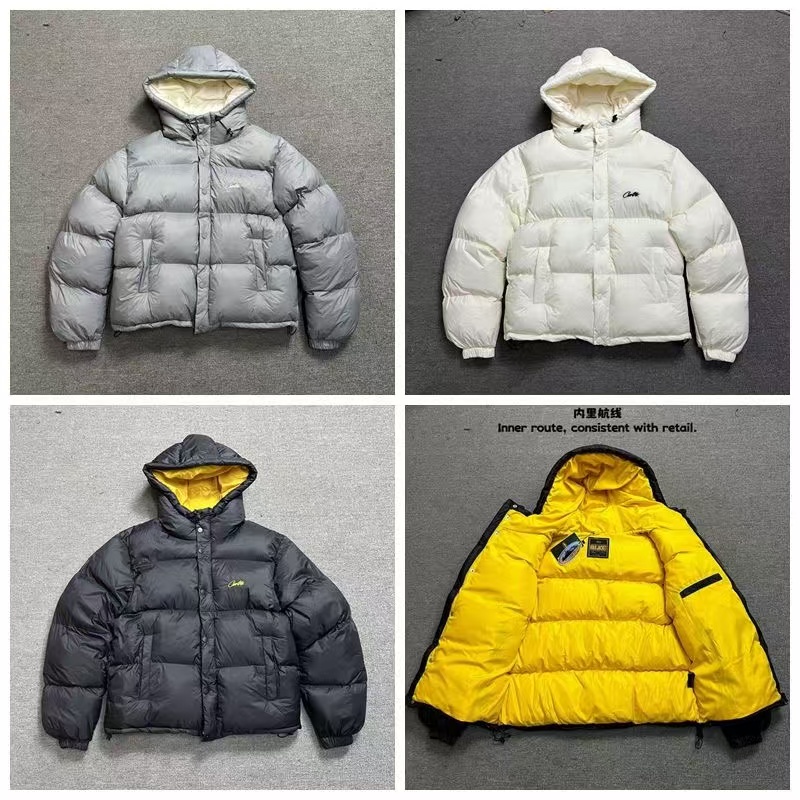 Corteiz Hood Down Jacket 3 Colors