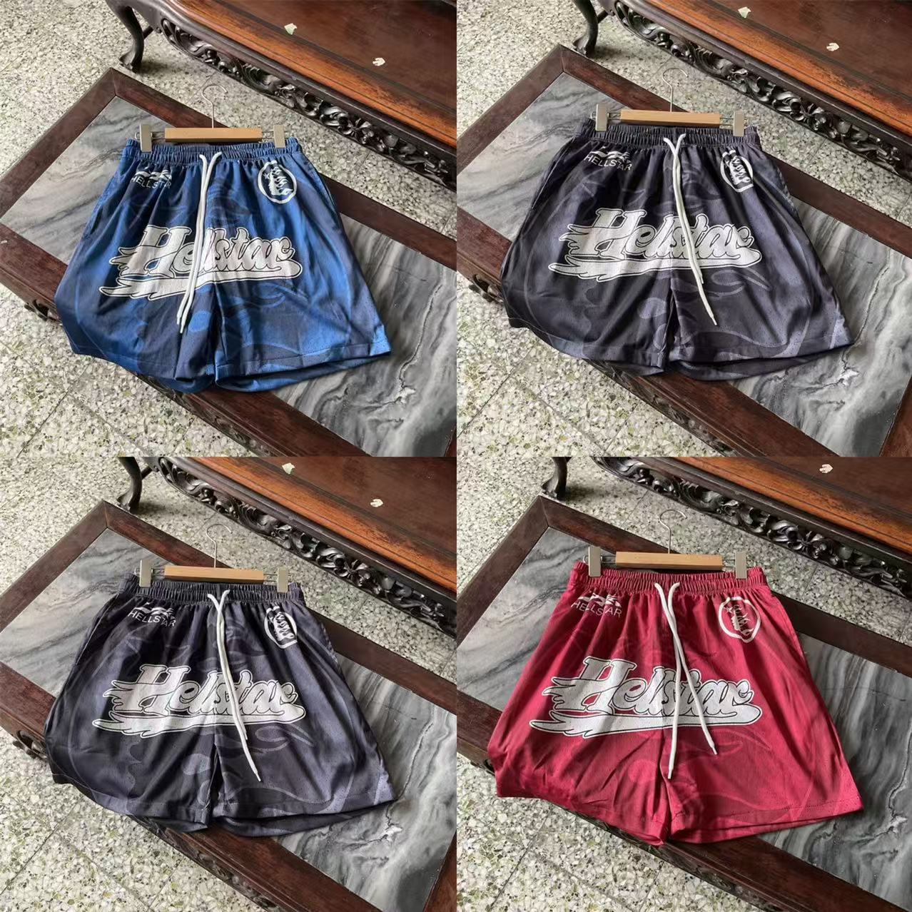Hellstar White Letters Summer Shorts 4 Colors
