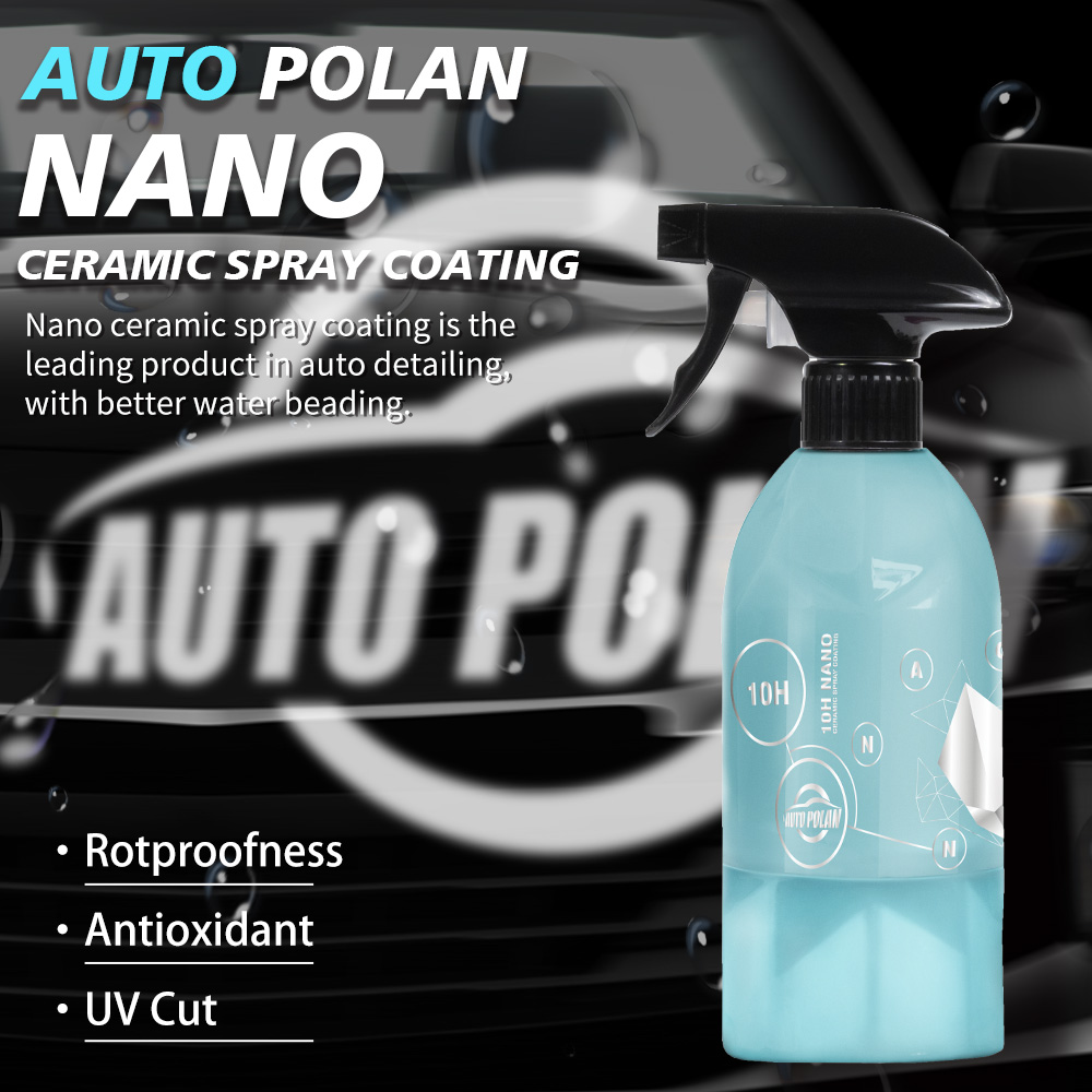 Autopolan Nano Ceramic Coating Spray - 9H Protection & High Gloss Finish