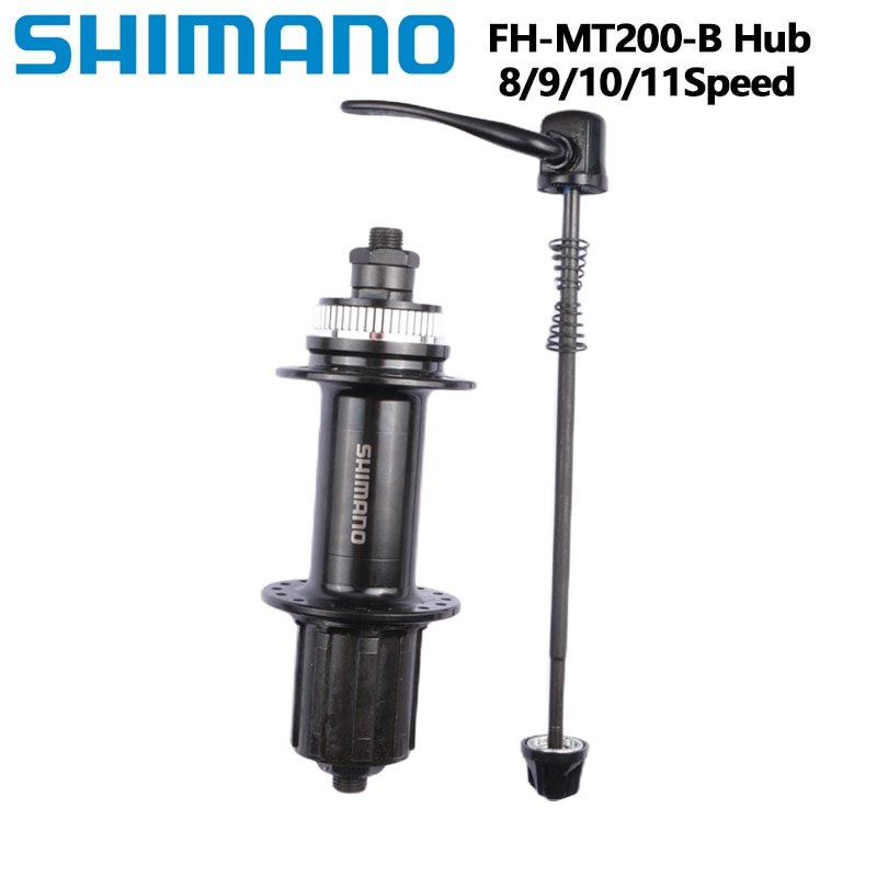 Shimano MT200 Hub Rear 8/9/10/11Speed Disc Brake Quick Release Rear ...