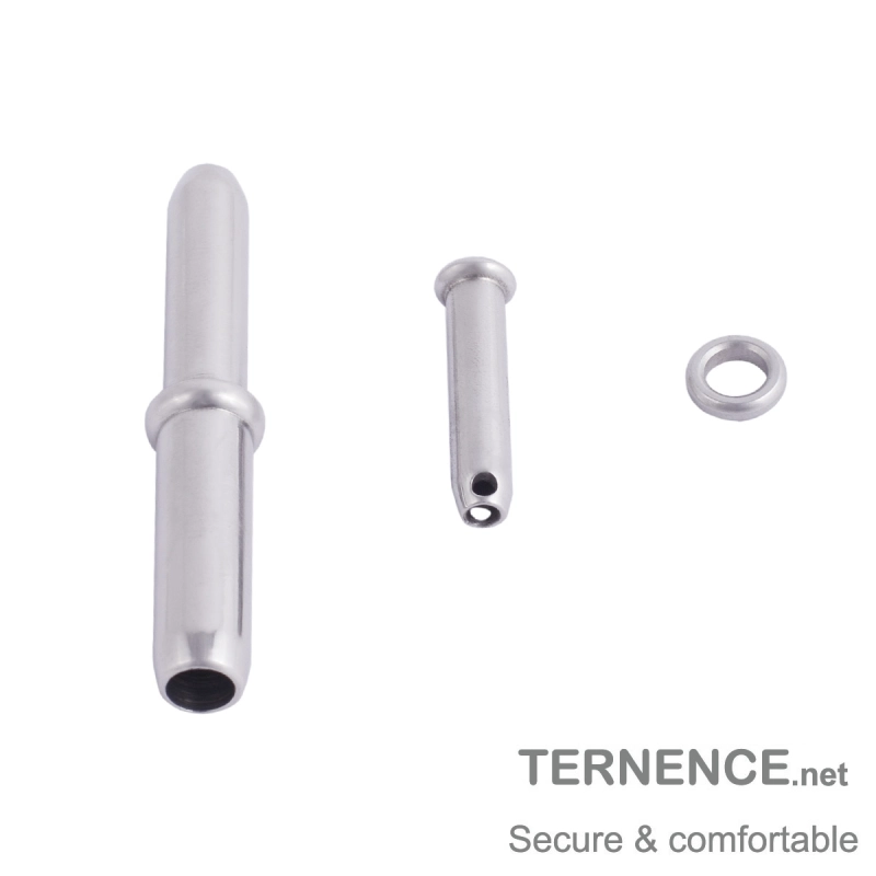 TERNENCE Stainless Steel Catheters Kit Tetherspouts Male Sound Dilator Inserts Plug for Men, 3 ...