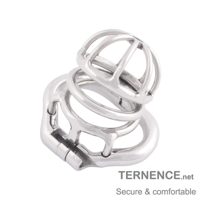 TERNENCE Stainless Steel Chastity Cage Device for Hinged Ring (only ...