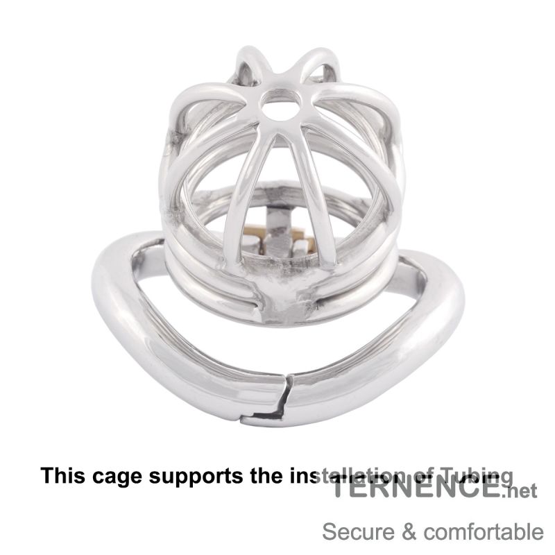 TERNENCE Stainless Steel Chastity Cage Device for Hinged Ring (only ...