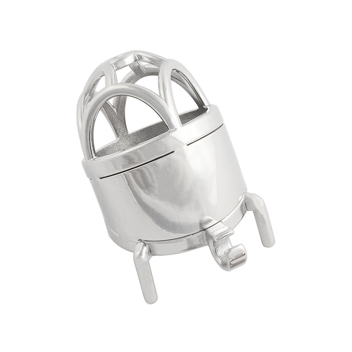 Men's Chasity Device Stainless Steel Male Chastity Cage Lock for The ...