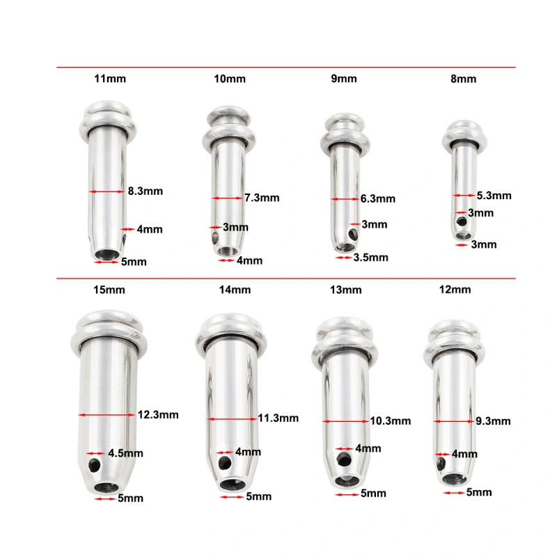 TERNENCE Stainless Steel Catheters Kit Tetherspouts Male Sound Dilator Inserts Plug for Men, 3 ...