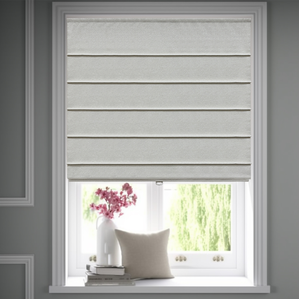 Ribbed Roman Shade
