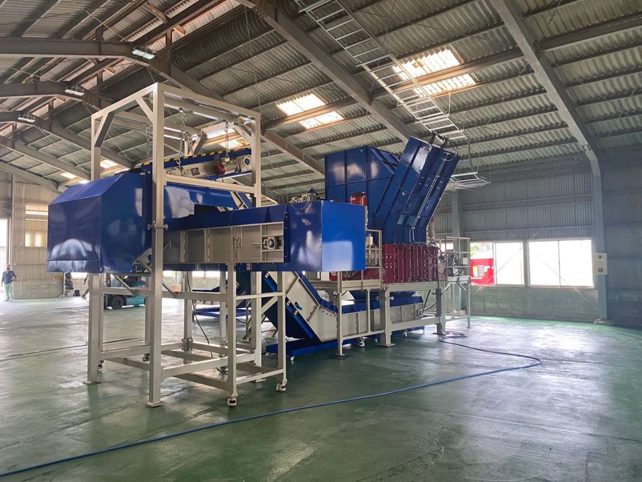 Electronic Scrap Shredder&Recycling Machine