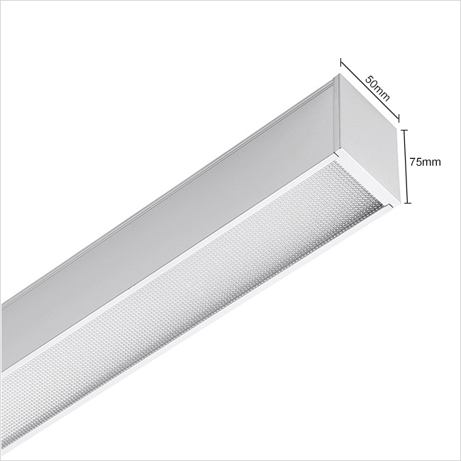 130LM/W Micro Prismatic LED Linear Light System