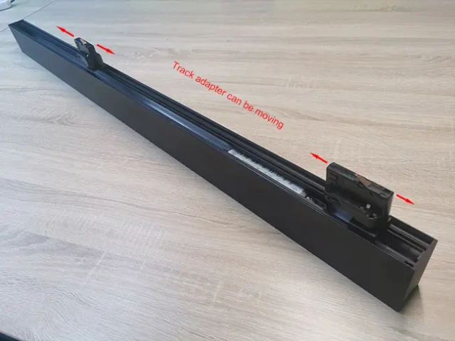 170LM/W Linear Track Light System of Supermarket Solution