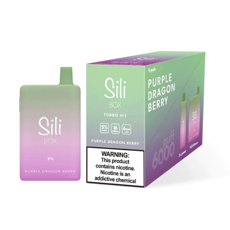 SILI BOX DISPOSABLE TURBO HIT 6000 PUFFS -MIXED FRUITS