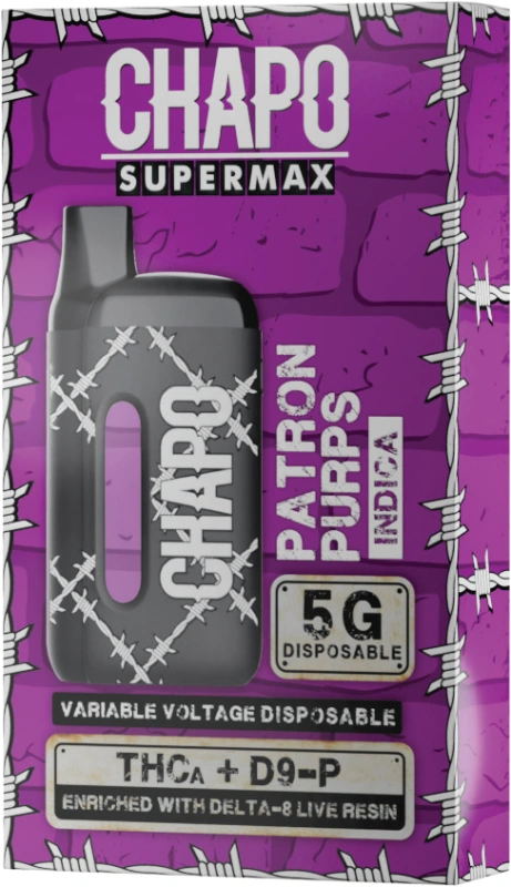 CHAPO EXTRAX SUPERMAX THCA + D9-P DISPOSABLE 5G