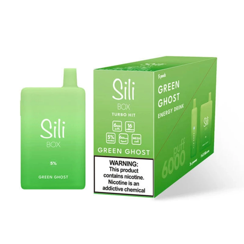 SILI BOX DISPOSABLE TURBO HIT 6000 PUFFS -PSYCHEDELIC FLAVORS