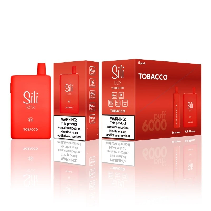 SILI BOX DISPOSABLE TURBO HIT 6000 PUFFS -PSYCHEDELIC FLAVORS