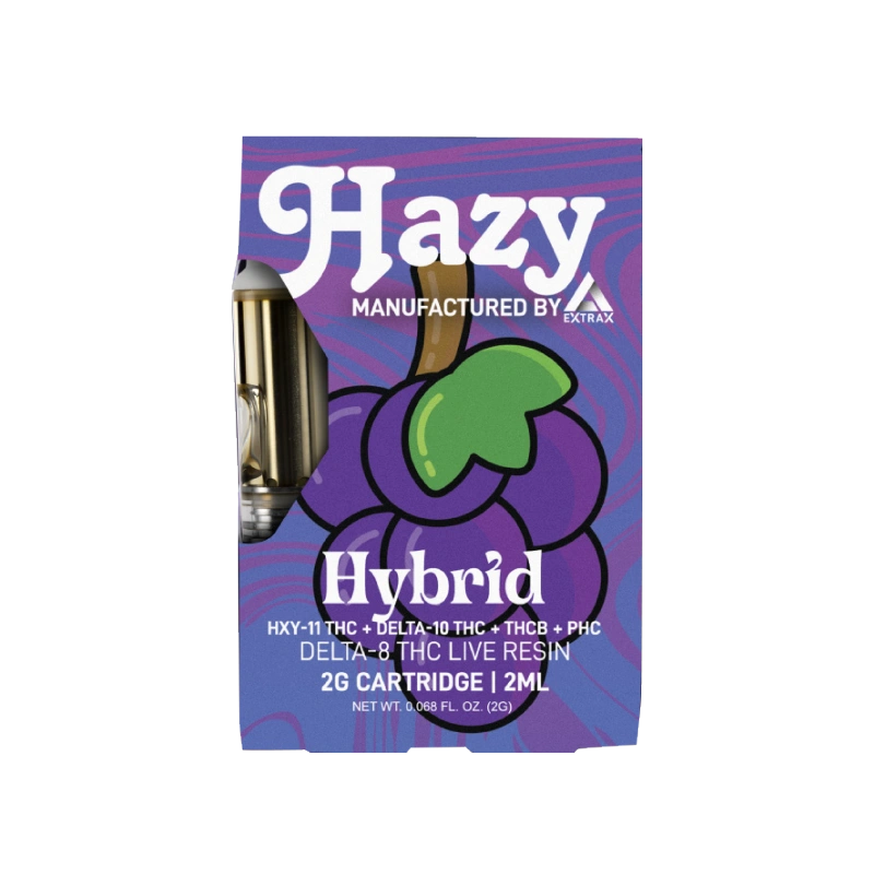 HAZY EXTRAX VAPE CARTRIDGE 2G
