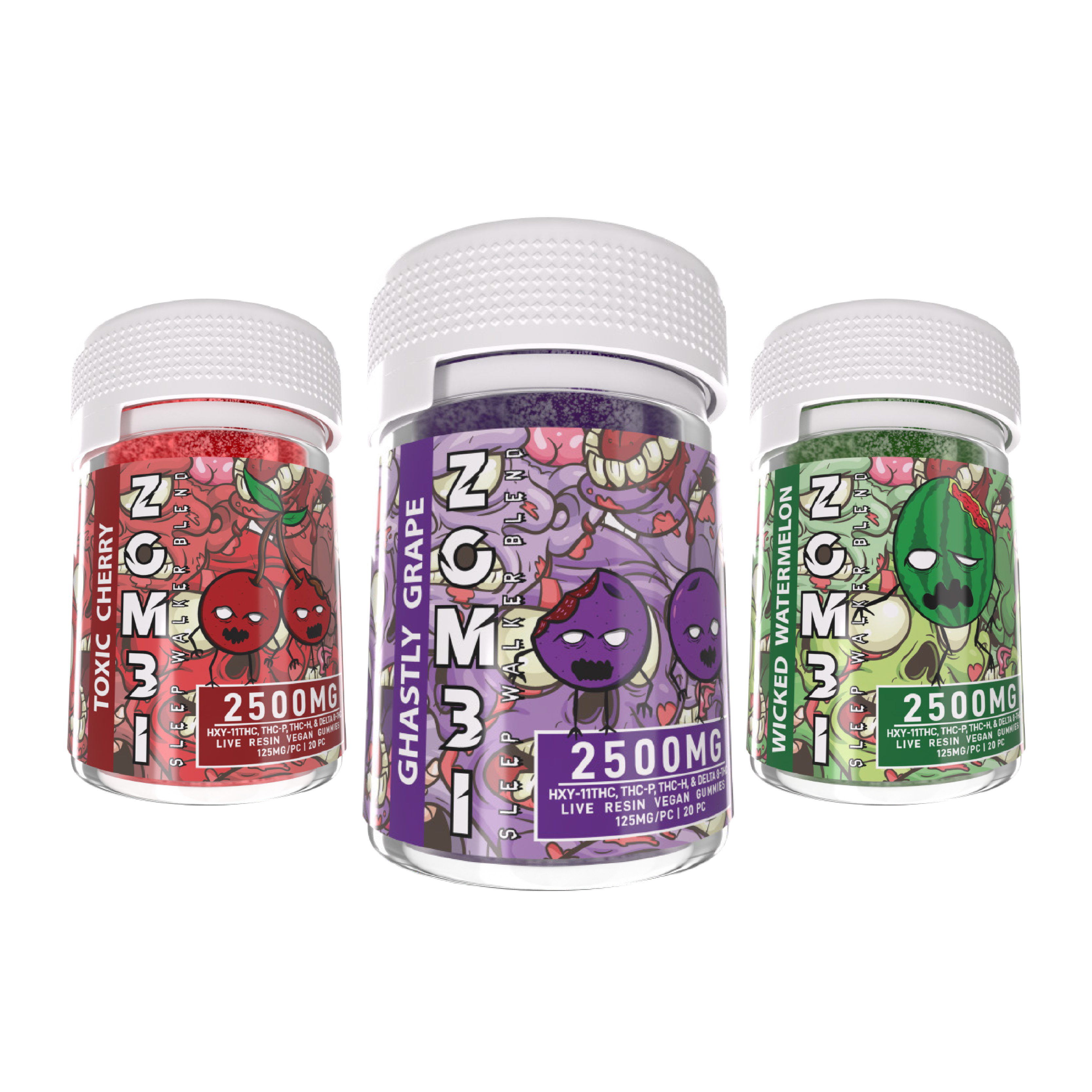 ZOMBI SLEEP WALKER GUMMIES 2500MG