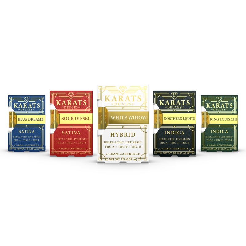 CARATS DEUCES BLEND CARTRIDGE 2G