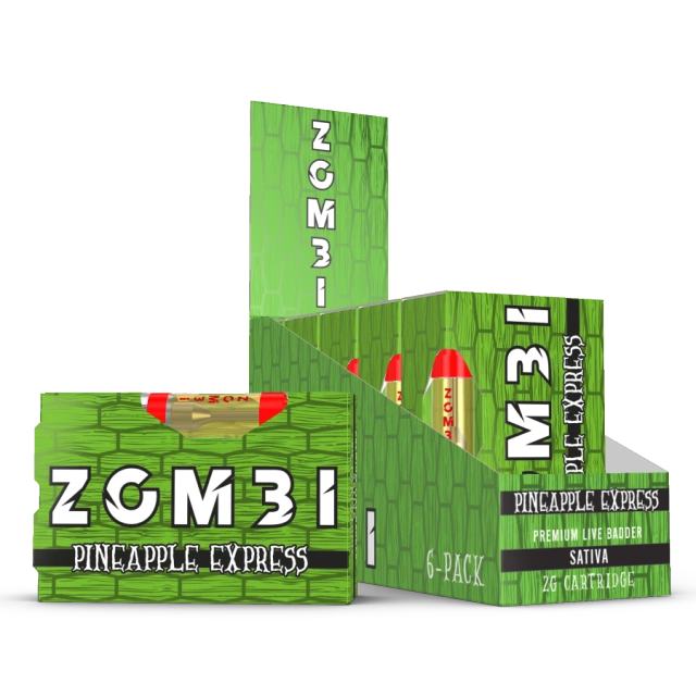 ZOMBI 2G LIVE BADDER CARTRIDGES