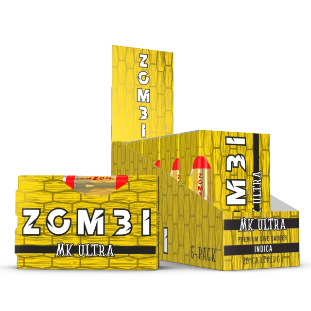 ZOMBI 2G LIVE BADDER CARTRIDGES
