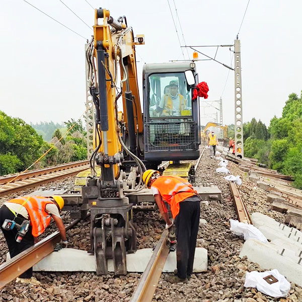 Rail-Road Sleeper Changer