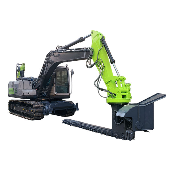 Rail-Road Ballast Undercutter Excavator