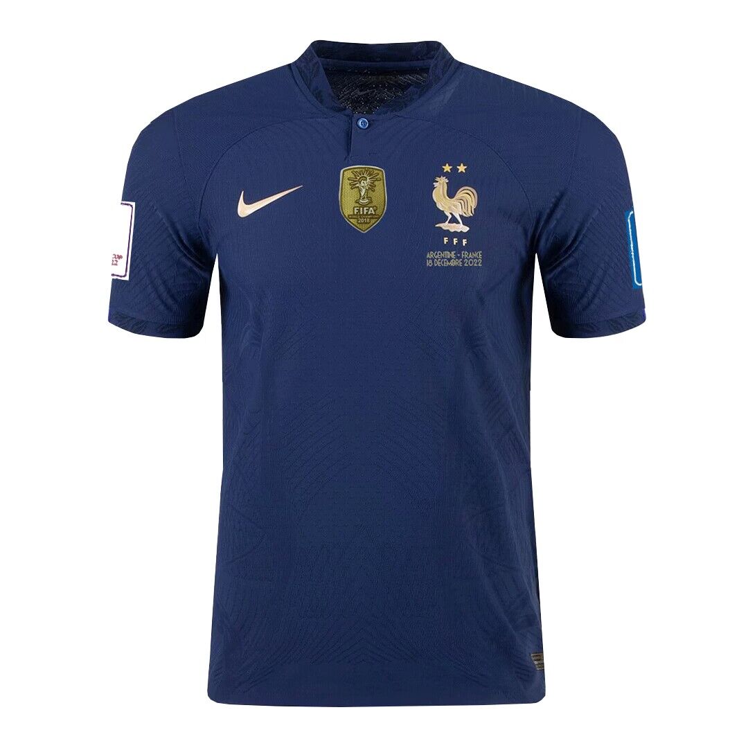 2022 France World Cup Final Edition Home Jersey Player Version