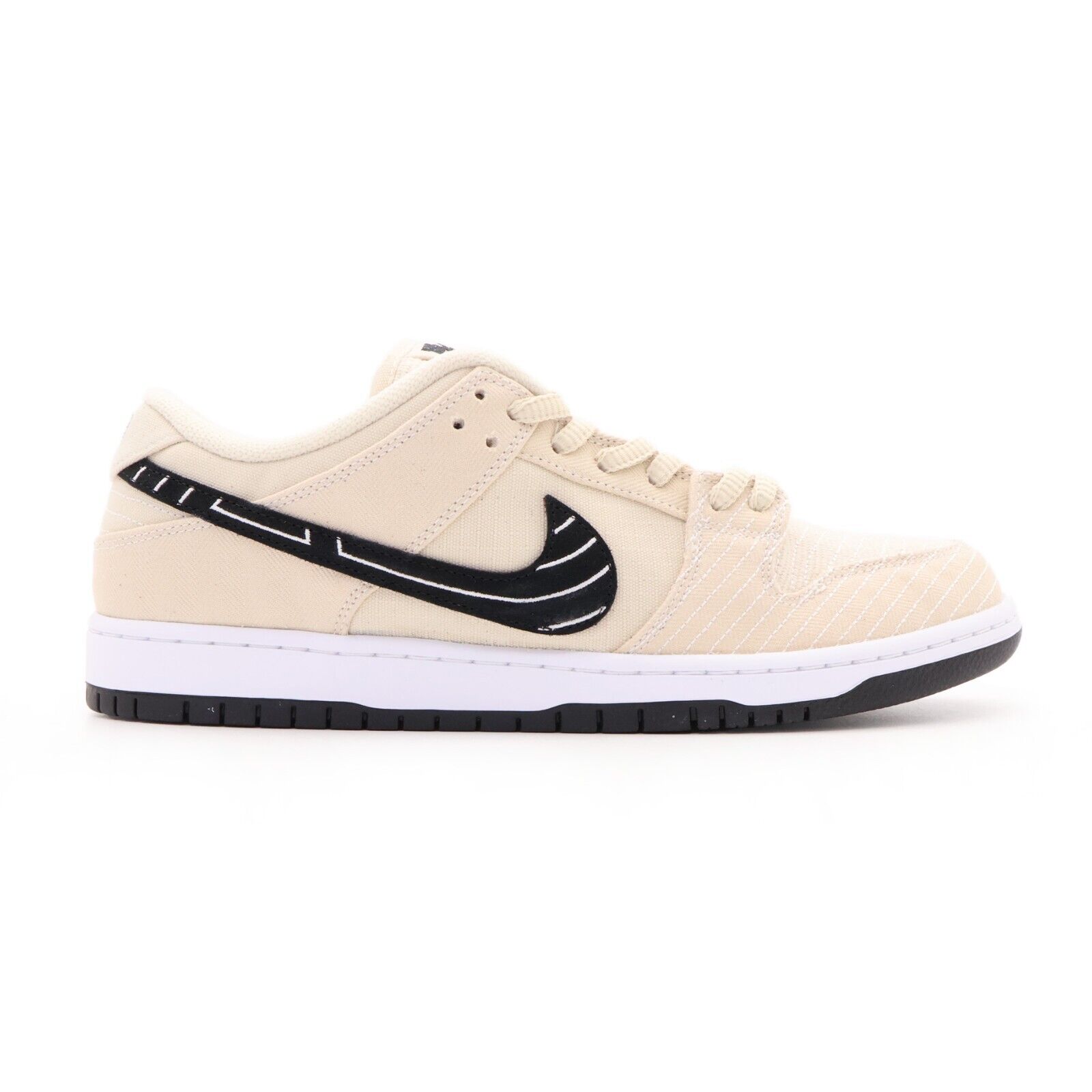 Albino & Preto Nike SB Dunk Low Pro Pearl White Fossil Sail (Men's)
