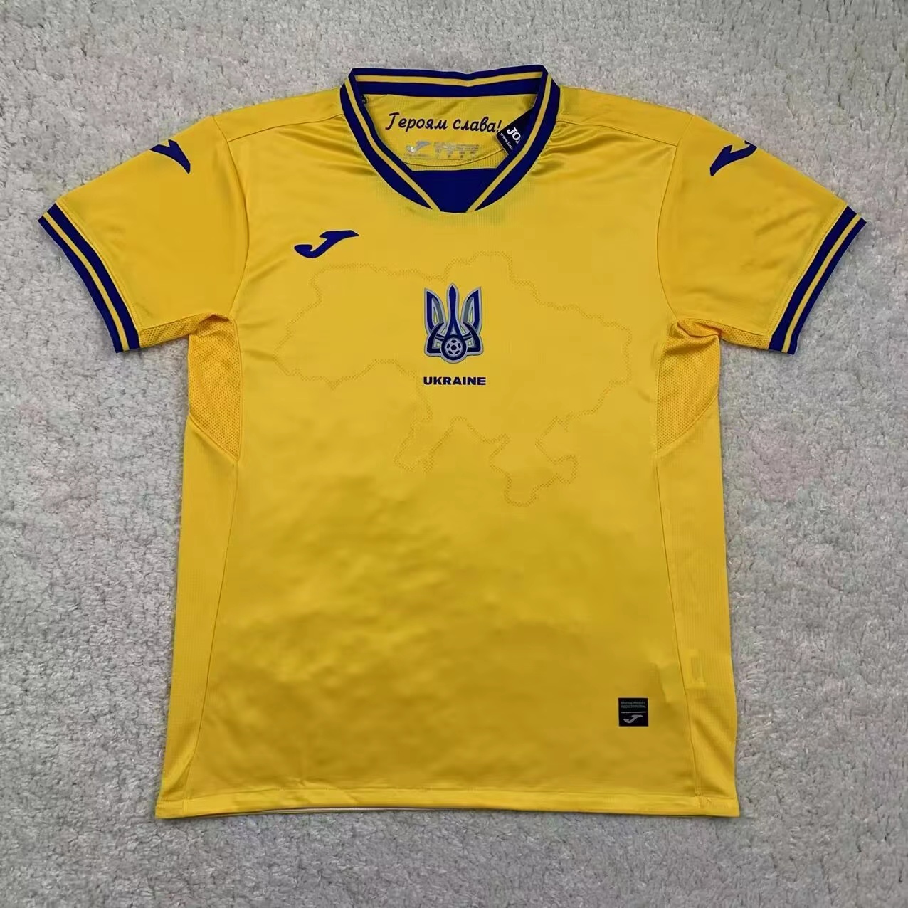 2024 Ukraine Euro Cup Home Football Jersey