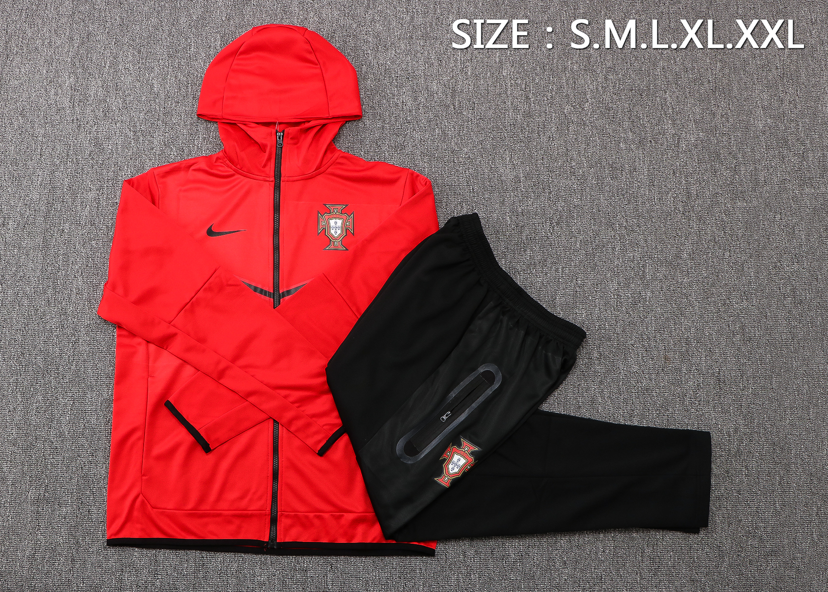 Portugal Training Kit (Jacket+Pants) Red 2023/24
