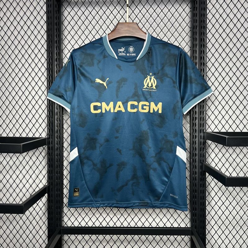 24-25 Marseilles Away Soccer Jersey