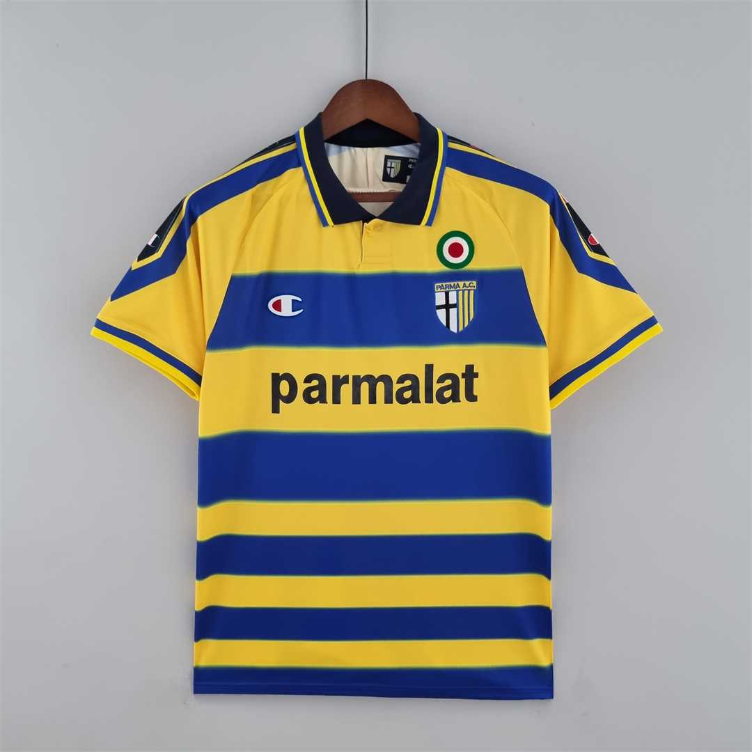 99-00 Parma Calcio Home Retro Soccer Jersey