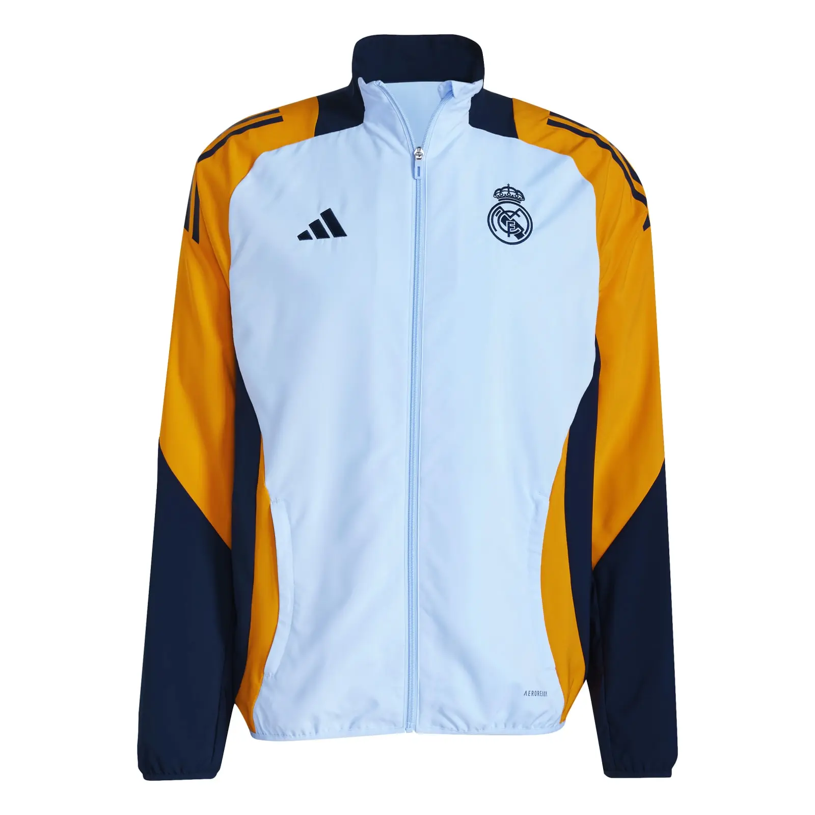 2024-2025 Real Madrid Men's Training Jacket - Blue