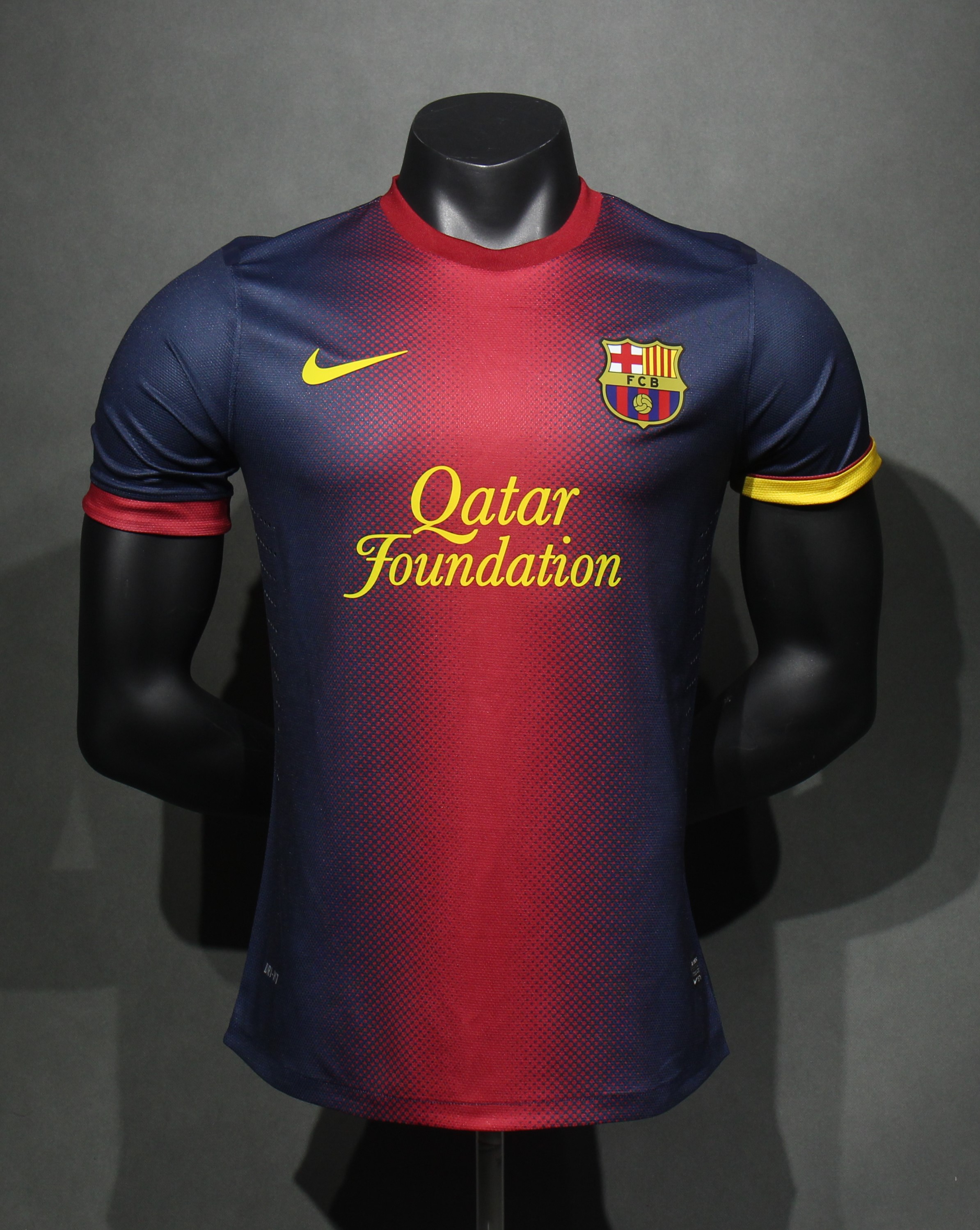 12-13 Barcelona Home Retro Jersey Player Version