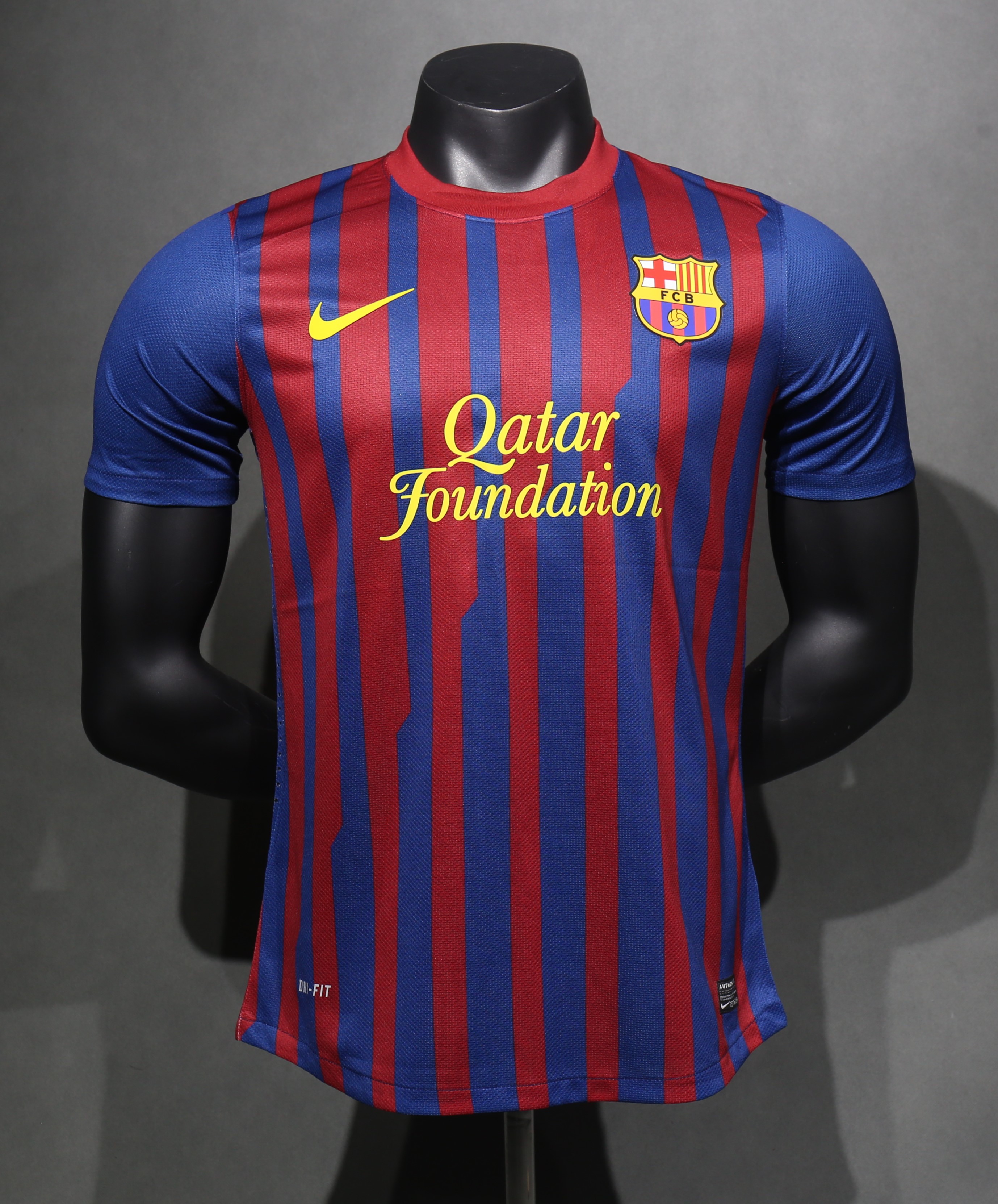 11-12 Barcelona Home Retro Jersey Player Edition