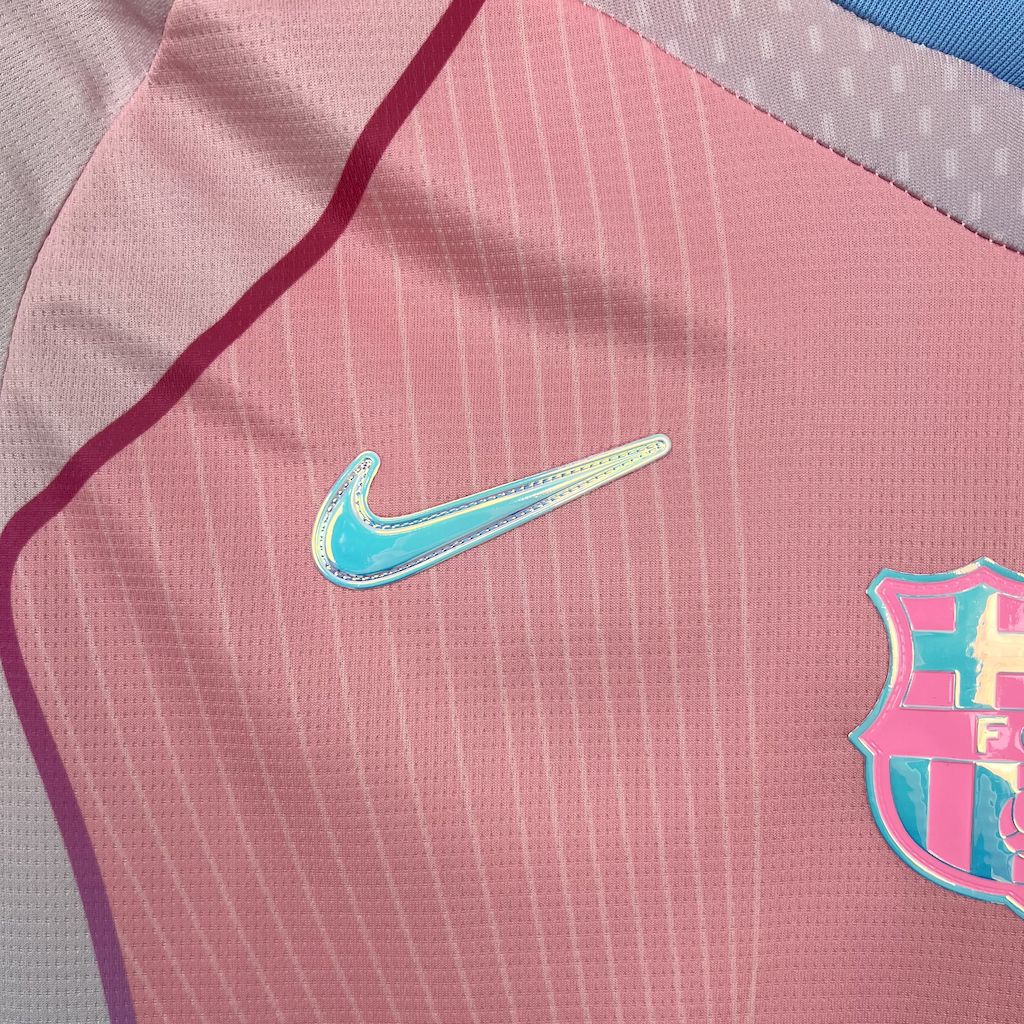 25-26 Barcelona Special Edition Pink Soccer Jersey