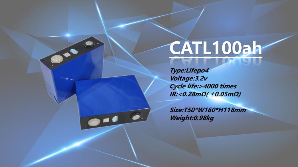 CATL 3.2V 100Ah lithium ion battery 3.2V lifepo4 prismatic battery for ...