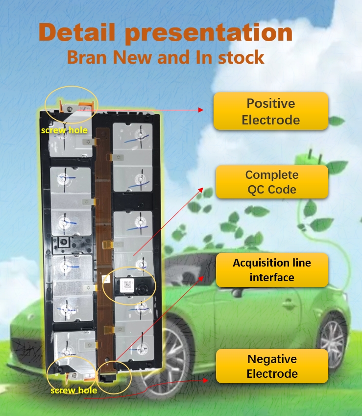 Rechargeable Nmc Module CATL 6S1P 114AH 117AH Lithium Ion Electric Leaf ...