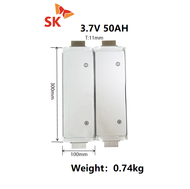 3.7v Lipo Nmc Li-ion 50ah Rechargeable E-bike Lithium Polymer Pouch Cell 50ah 55ah Pouch Battery