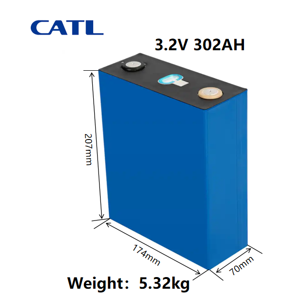 CATL 3.2v 302ah Rechargeable Lithium ion Batteries 300ah Prismatic ...