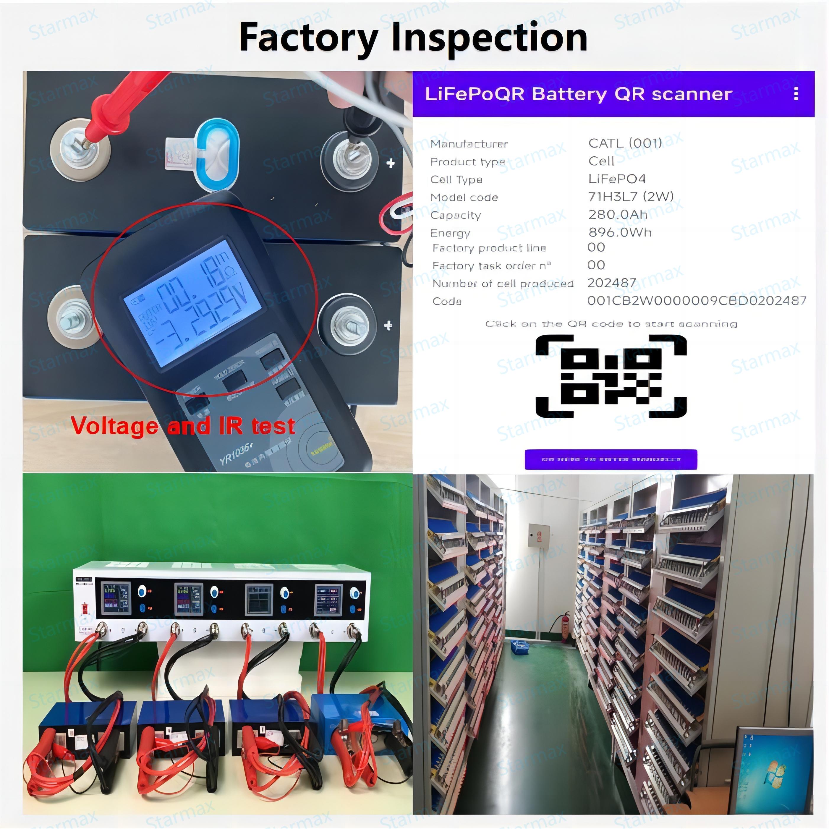 Starmax Catl 3.2V 280Ah 302Ah 314Ah 320Ah Lifepo4 Battery Prismatic ...